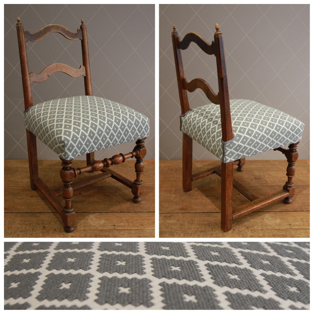 Nouvelle assise en crin d'une chaise paysanne - Atelier MD2